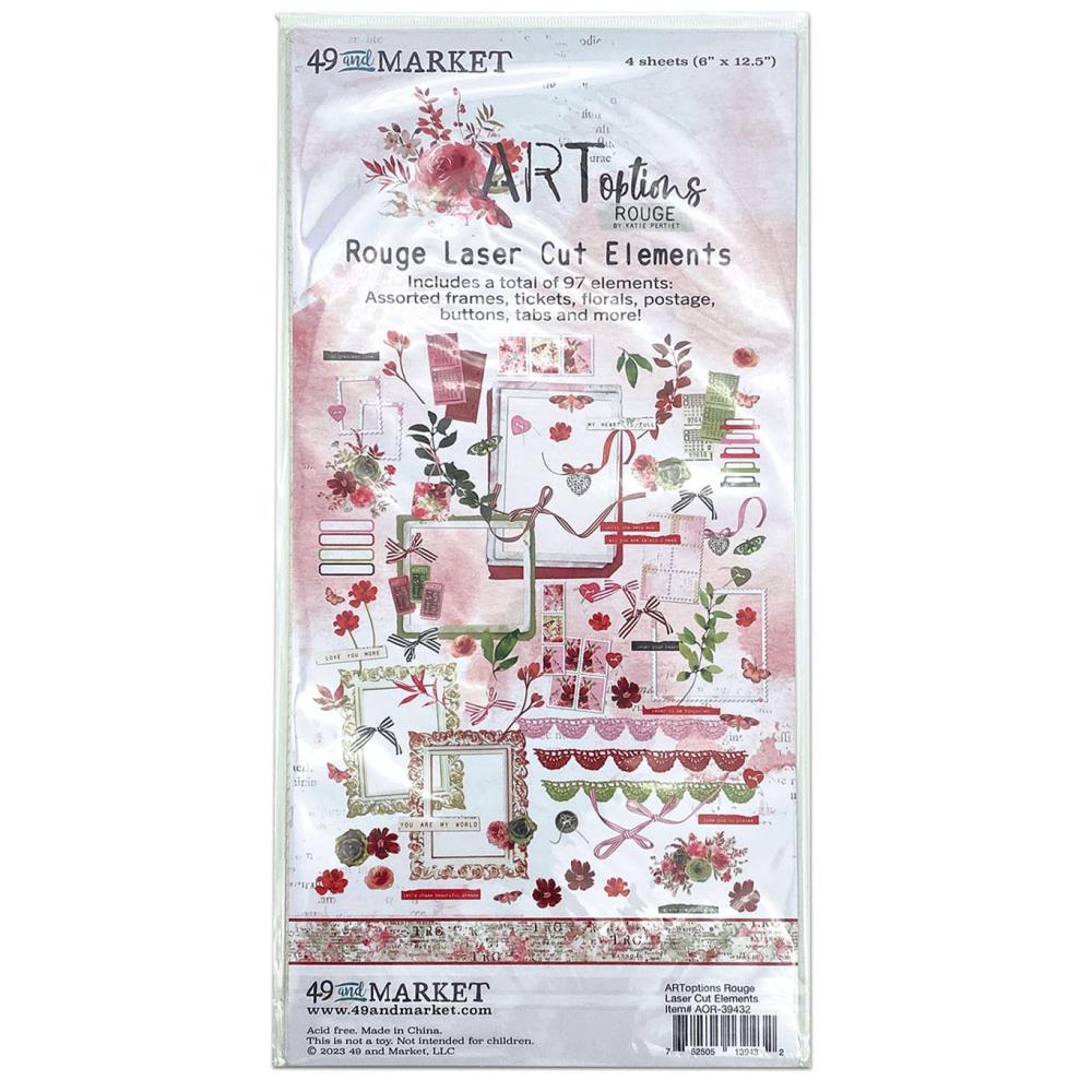 49 And Market - ARToptions Rouge - Laser Cut Outs - Elements