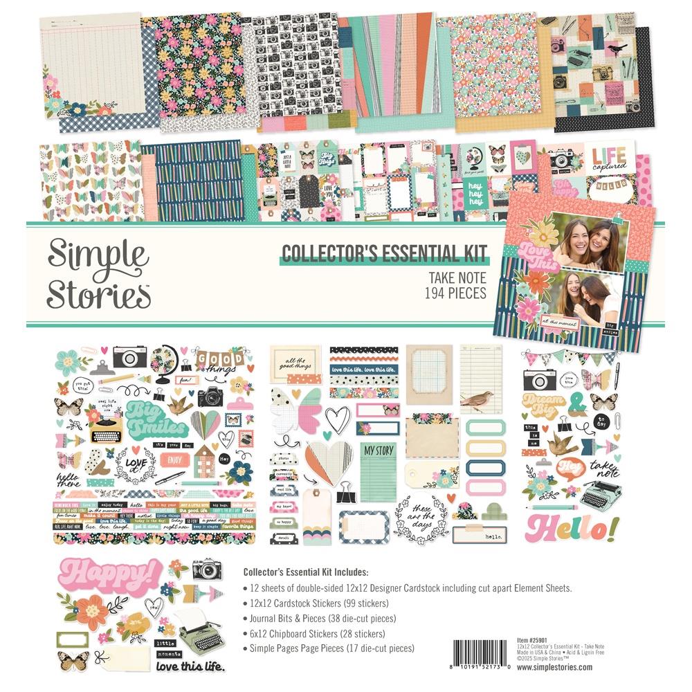 Simple Stories - Take Note - Collector's Essential Kit – Crazy Craft ...