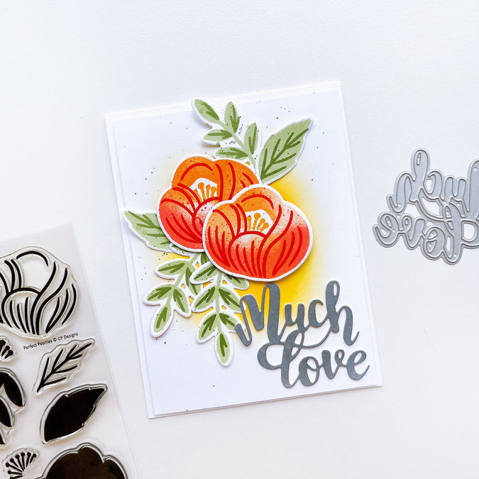 Catherine Pooler - Stamp Set - Perfect Peonies – Crazy Craft Obsession
