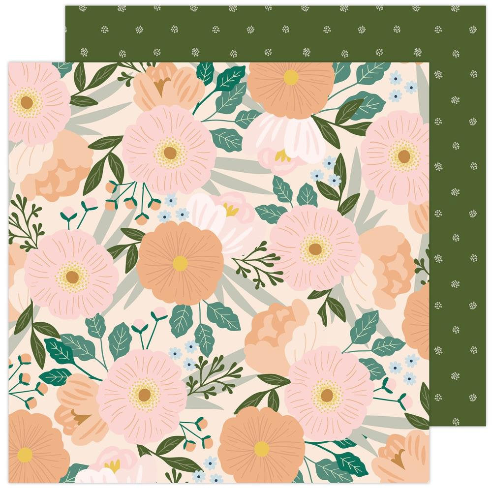 Jen Hadfield - Peaceful Heart - Double-Sided Cardstock 12X12 Breathe D